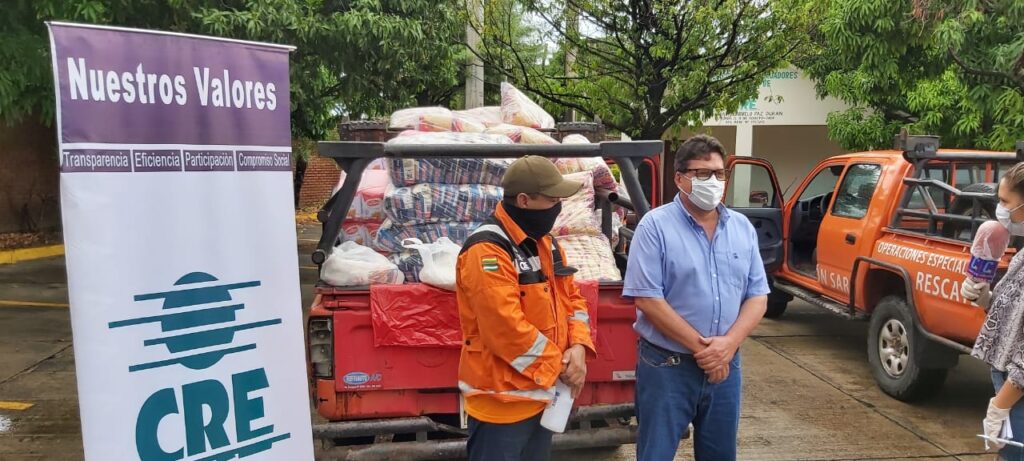 Dos toneladas de víveres para el Colegio Militar de Aviación y Funsar ...