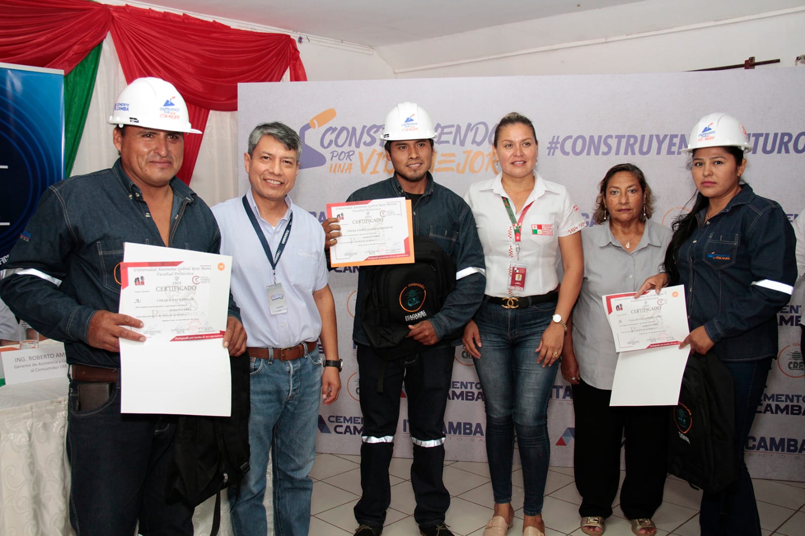 Alianza institucional de CRE permite capacitar a constructores civiles en Montero - URBE BOLIVIA