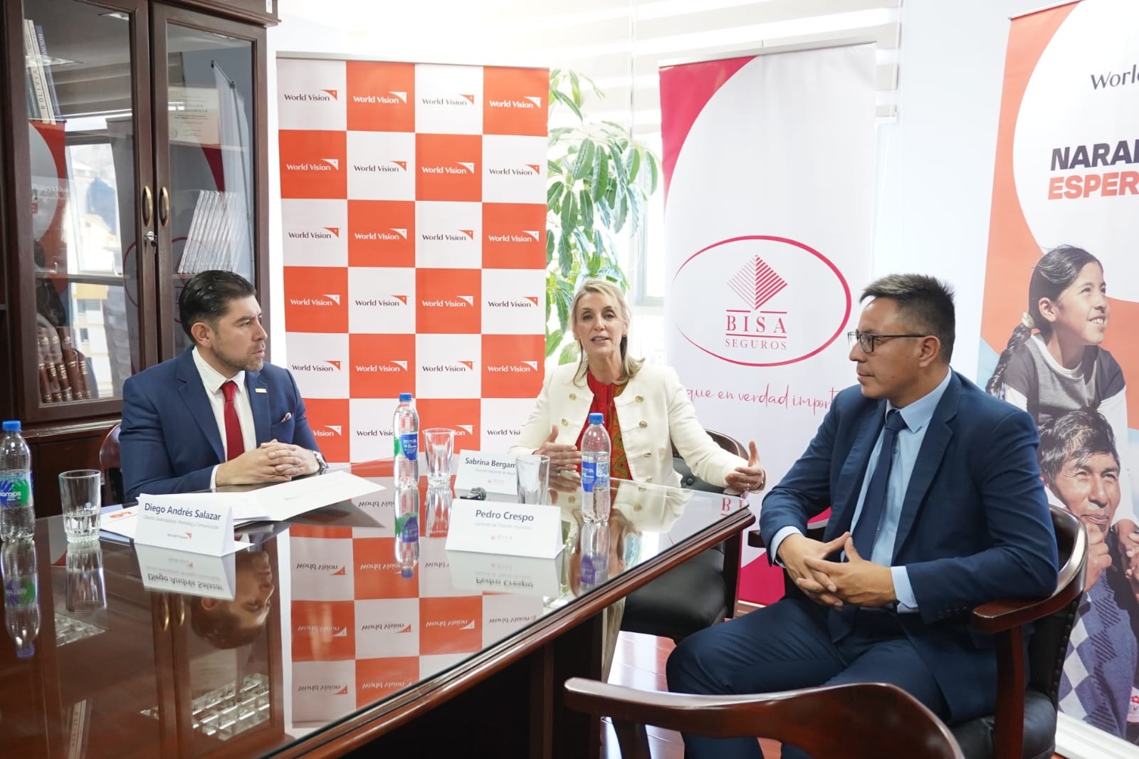 BISA Seguros y World Vision Bolivia firman alianza estratégica para promover la atención ...